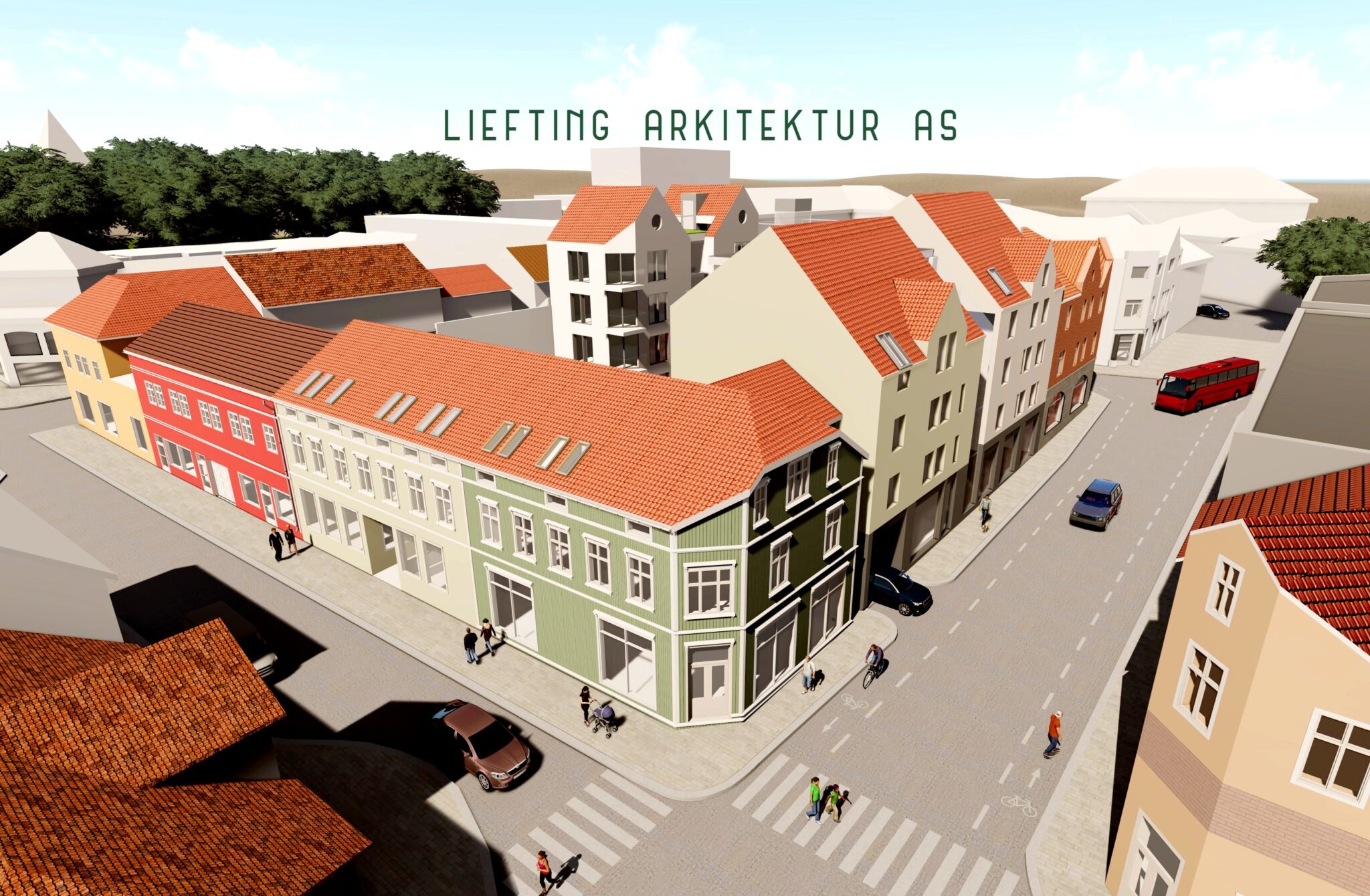 SENTRUMSKVARTAL – Liefting Arkitektur & Restaurering AS