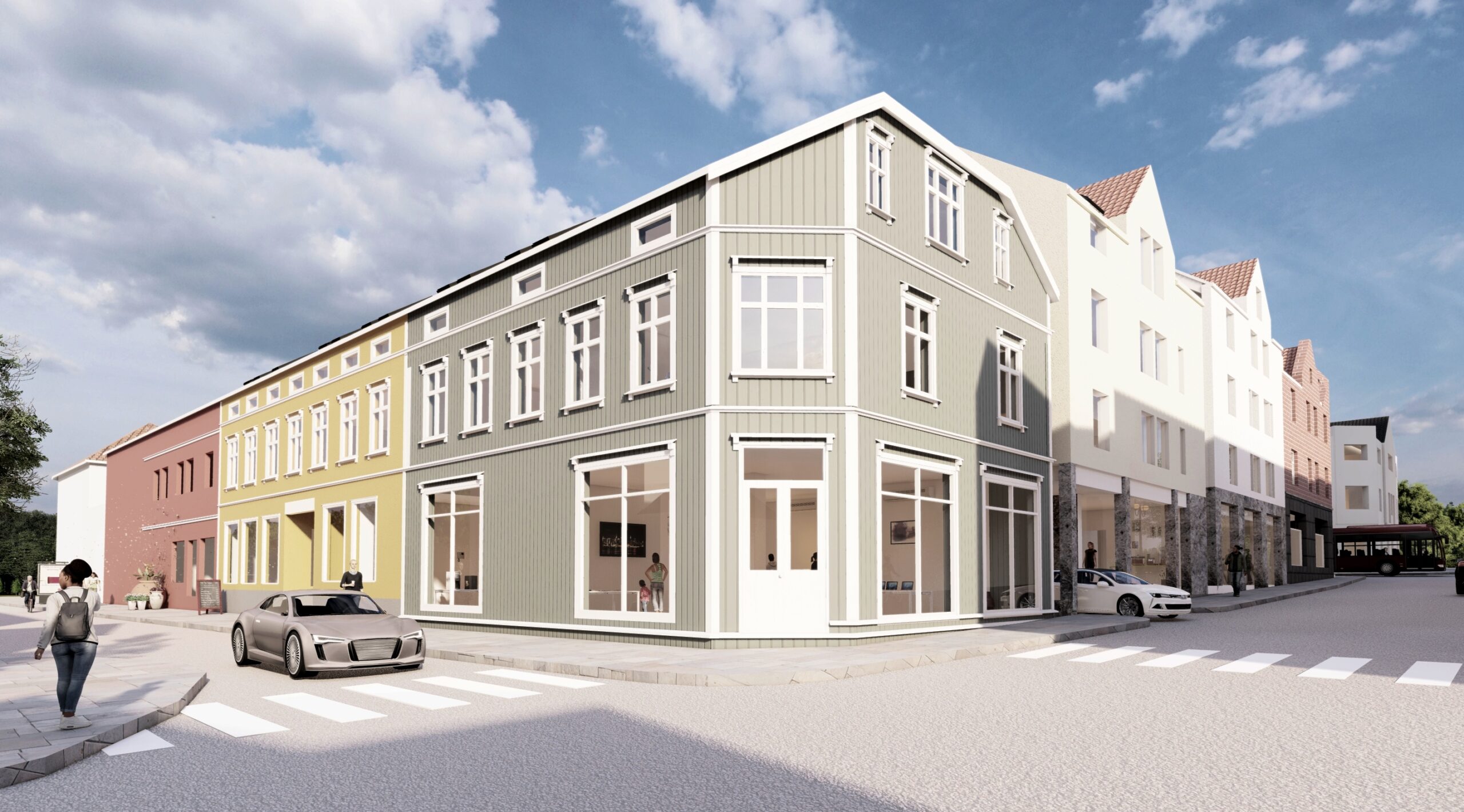 SENTRUMSKVARTAL – Liefting Arkitektur & Restaurering AS